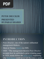 Drucker's Management Principles Explained | PDF | Goal | Federalism