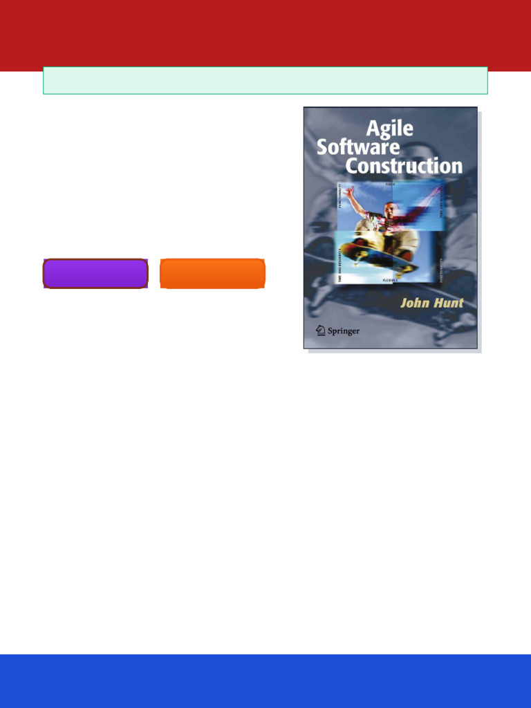Agile Software Construction 2nd Edition John Hunt Online Full Version ...