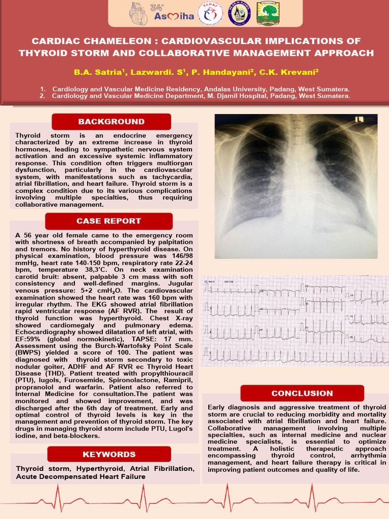 Cardiovascular Impact of Thyroid Storm | PDF | Heart Failure | Heart