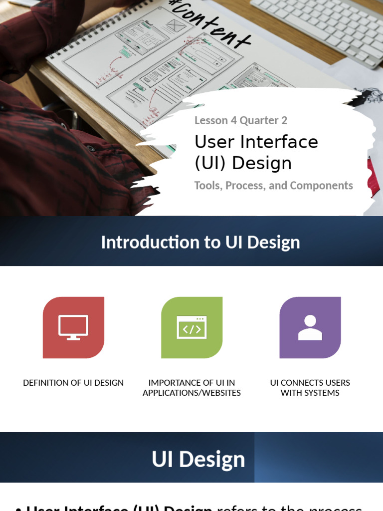 Lesson 4 User Interface (UI) Design | PDF | User Interface | User Interface Design
