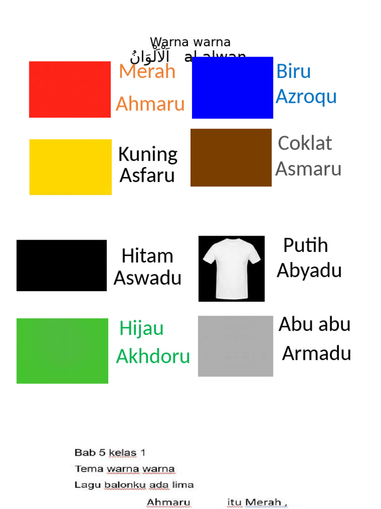 BAB 5 Warna Warna | PDF