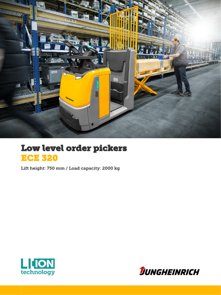 Efficient Low Level Order Picker ECE 320 | PDF | Truck | Forklift