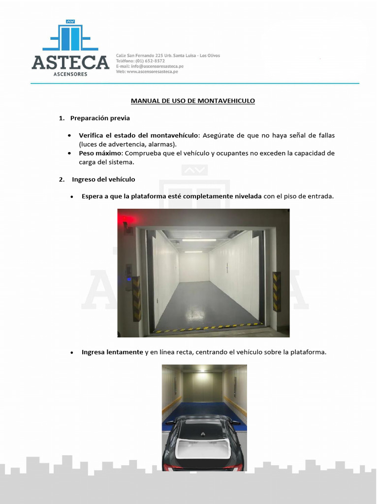 Manual de Operación | PDF