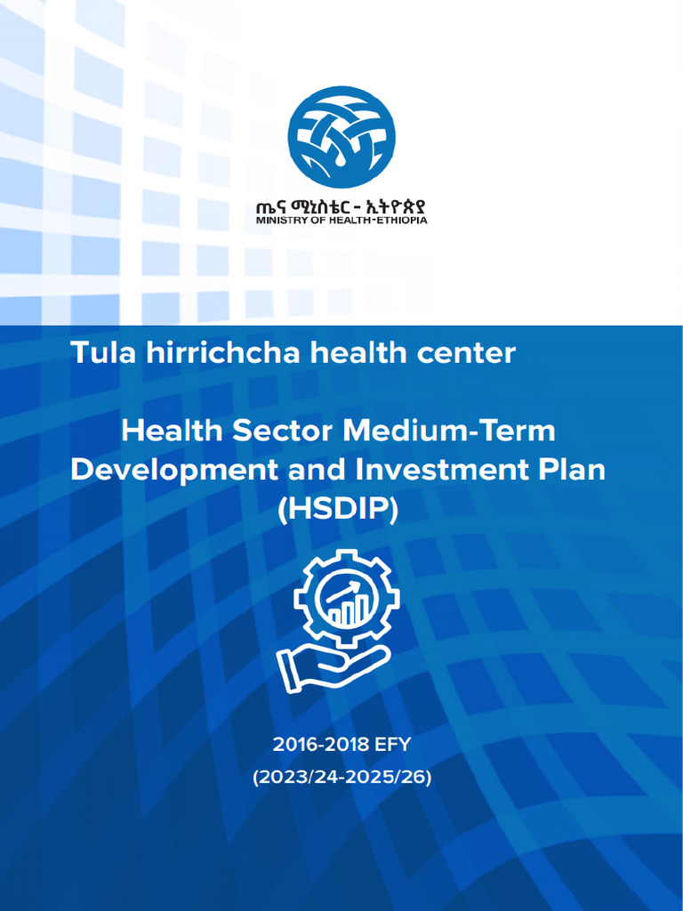 Health Sector Medium Term Development Investment Plan HSDIP | PDF