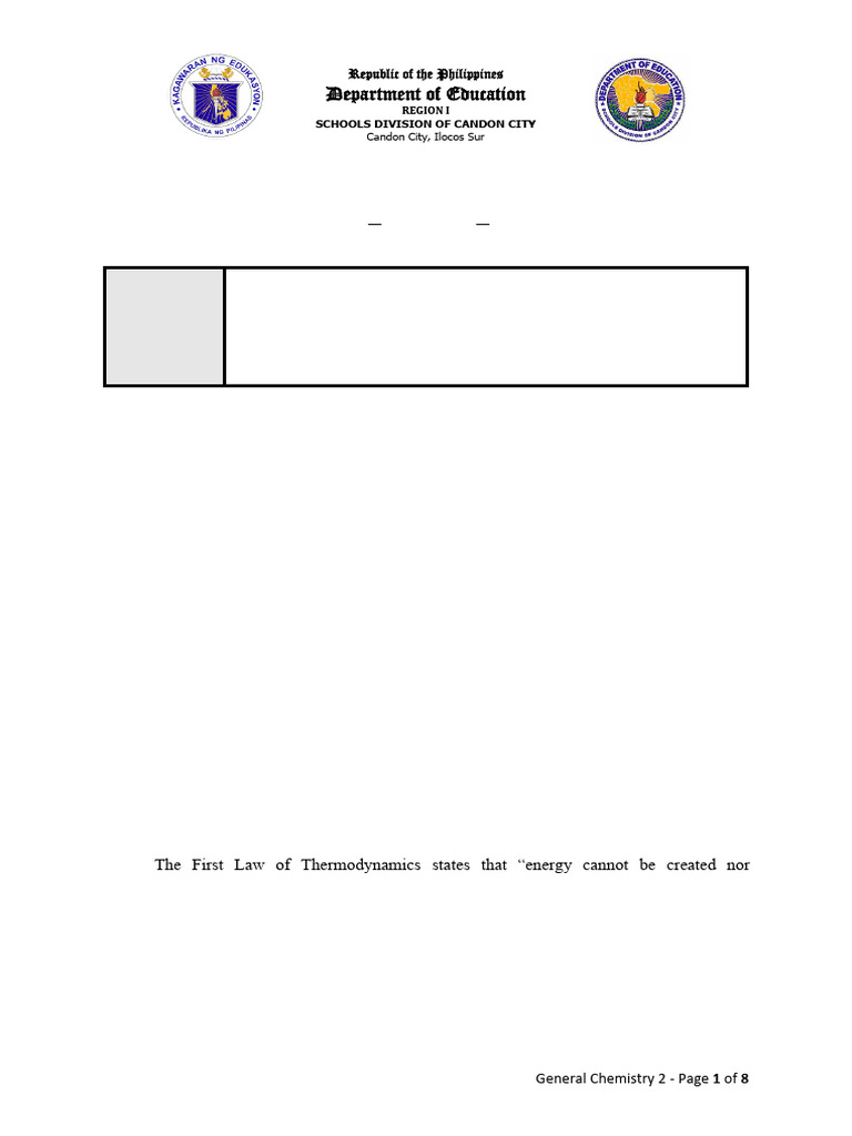 Thermodynamics and Enthalpy Explained | PDF | Enthalpy | Heat