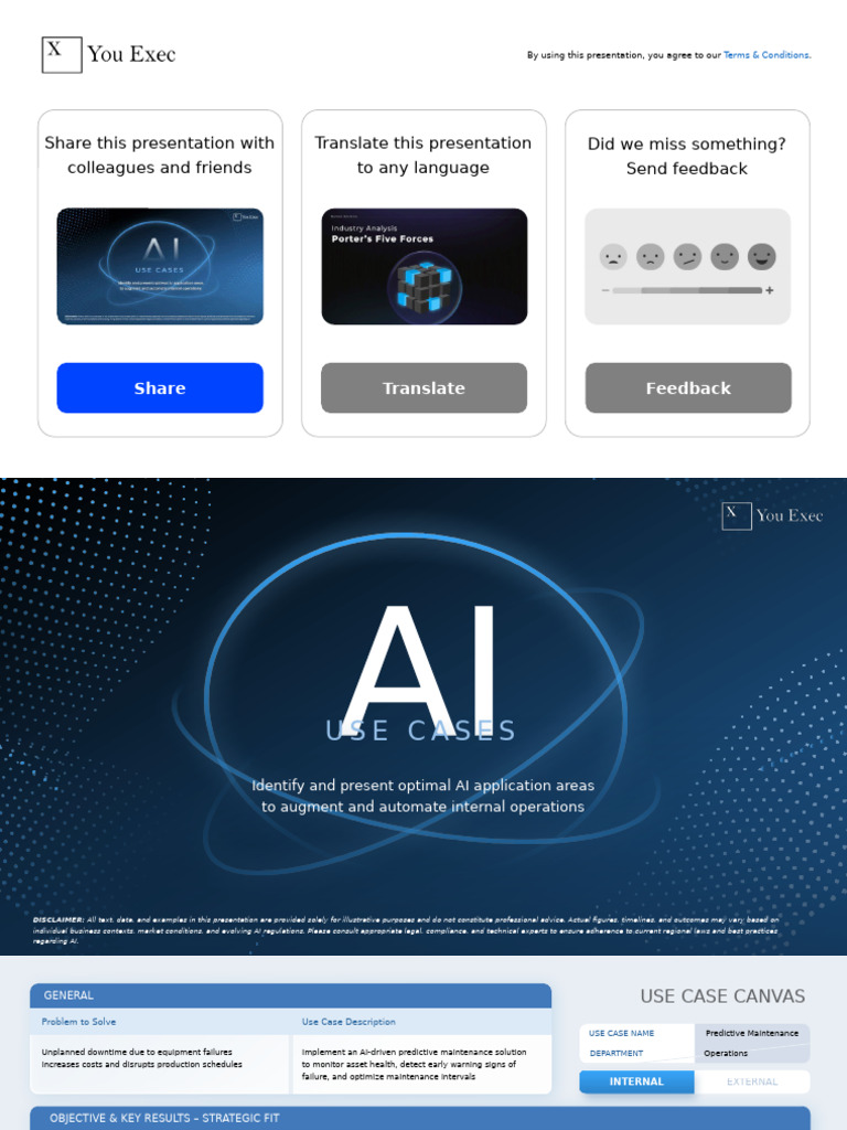 You_Exec_-_AI_Use_Cases_Complete | PDF | Artificial Intelligence ...