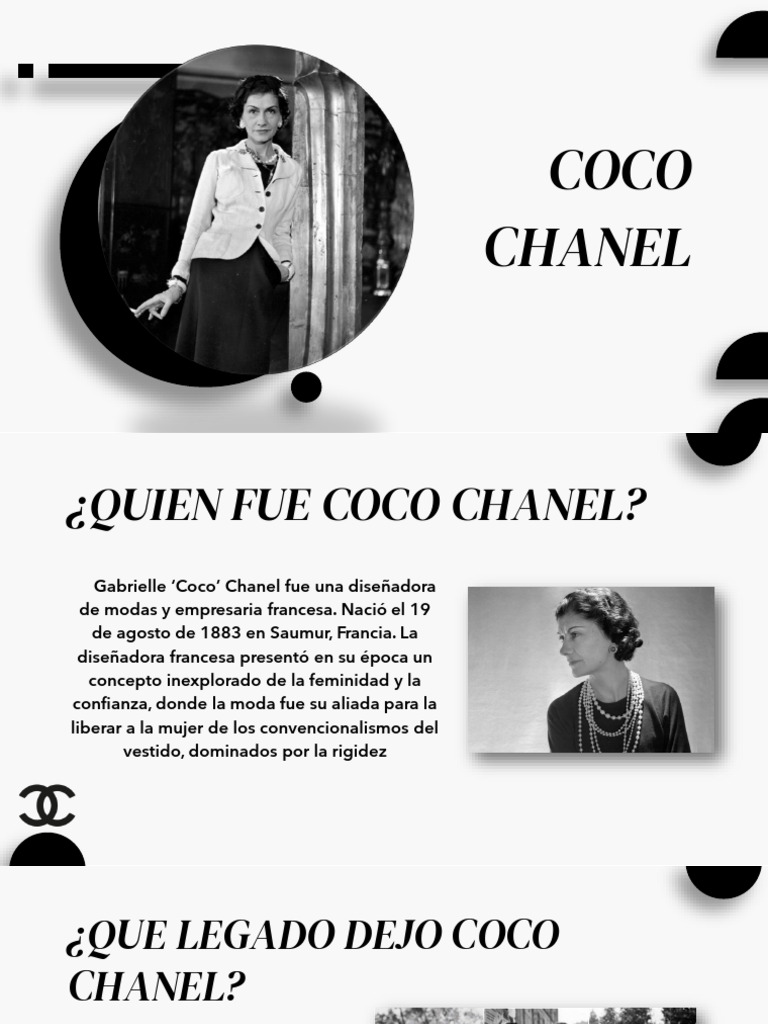 Presentacion - Coco Chanel y Gabriela Hearst | PDF | Moda | Ropa