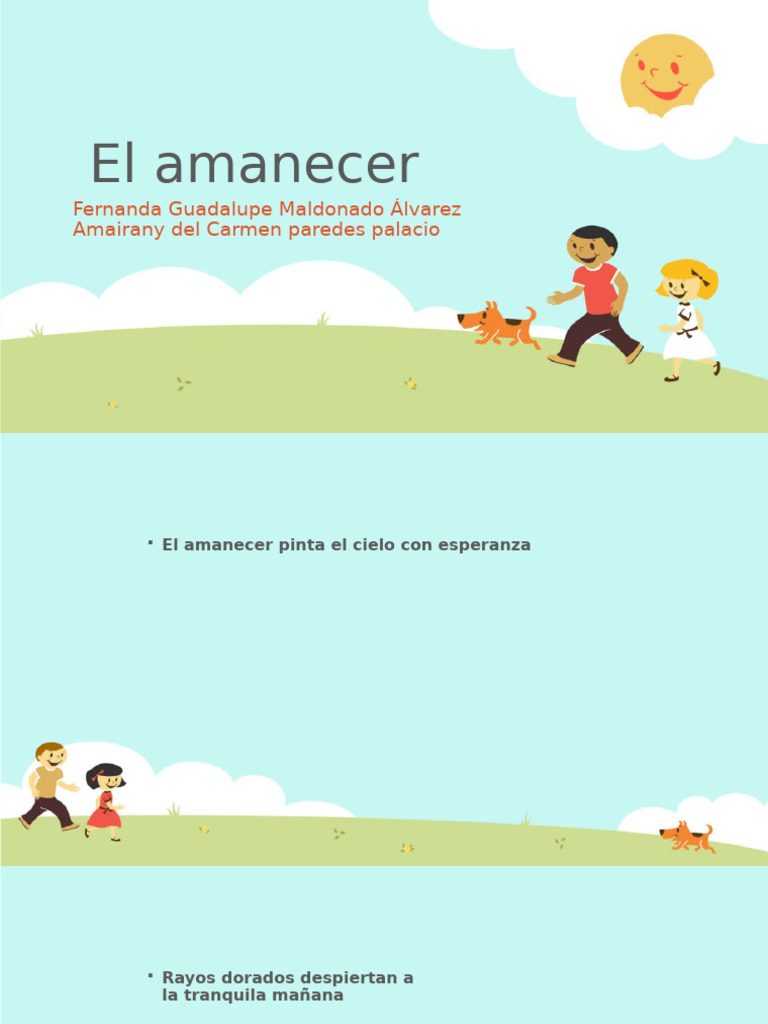 Amanecer | PDF