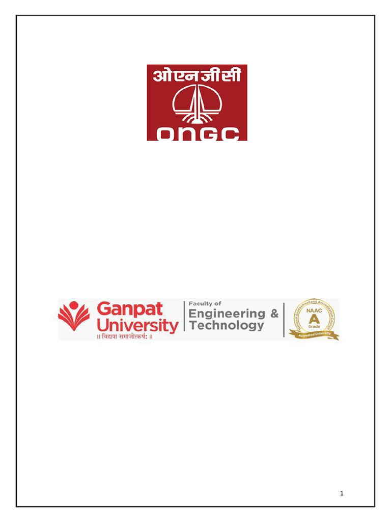 ONGC Summer Internship Report | PDF | Metal Fabrication | Pump