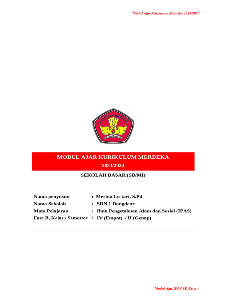 BAB 5 - MA IPAS Kls 4 | PDF