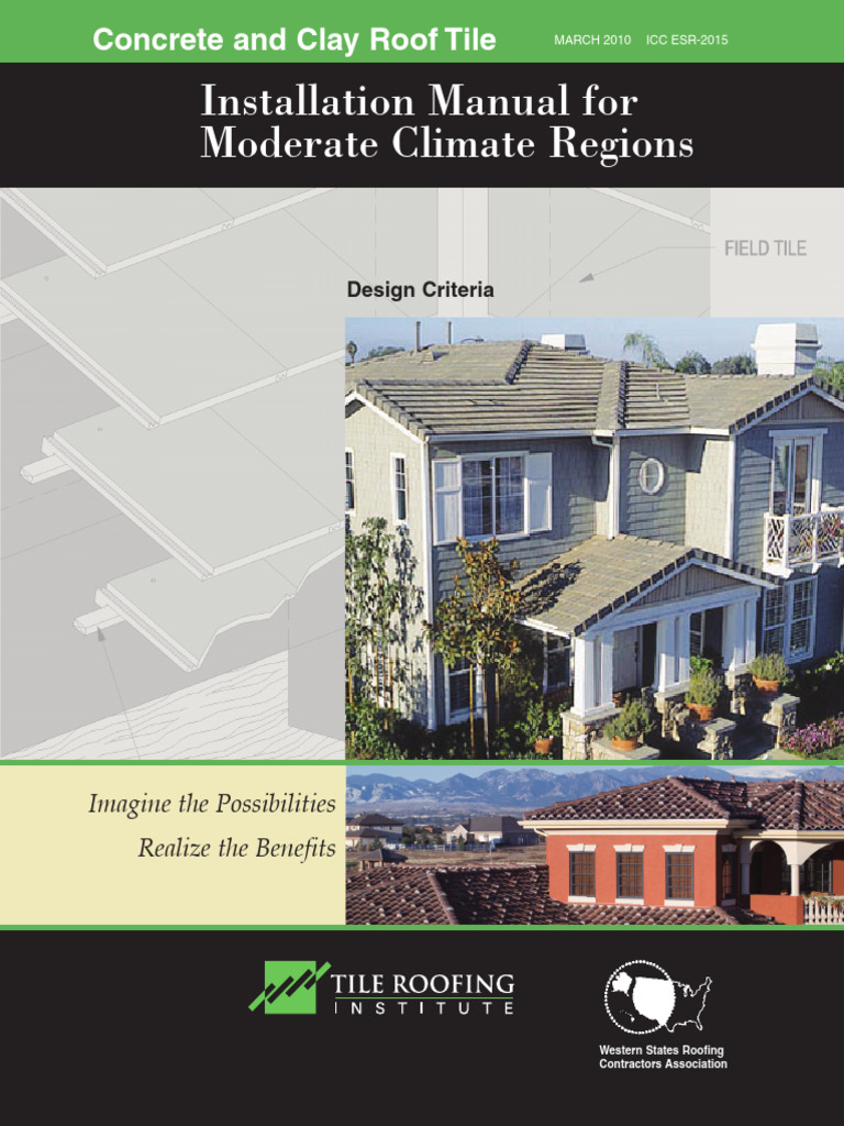 TRI-Installation-Manual-Moderate-Climates - Clay and Concrete Roof ...
