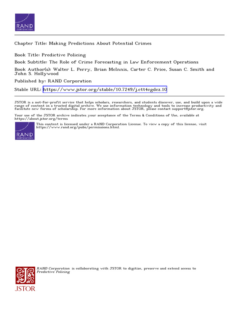 Perry MakingPredictionsPotential 2013 | PDF | Regression Analysis ...