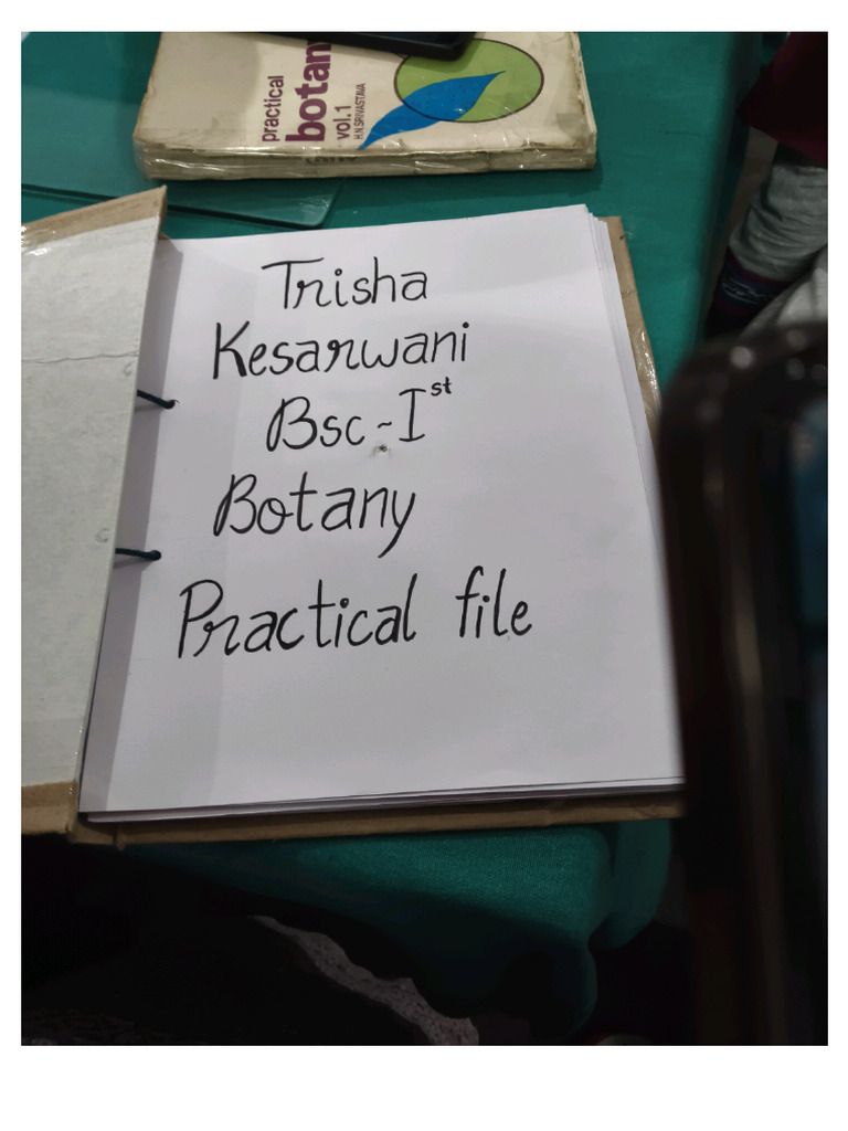 Botany Pratical File | PDF