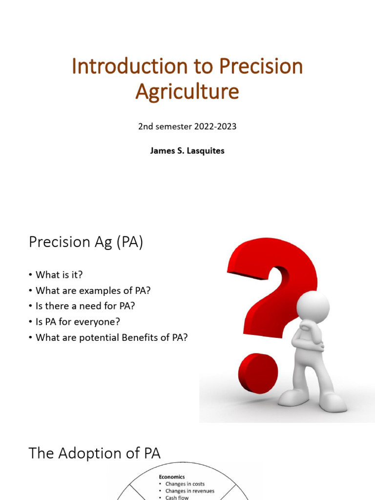 Understanding Precision Agriculture Benefits | PDF | Food Industry ...