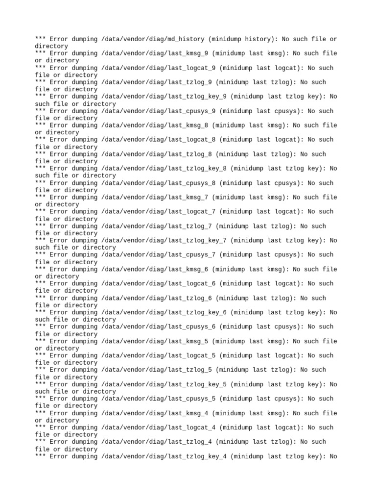 Minidump Errors and Thermal Log Analysis | PDF | Computing | Debugging
