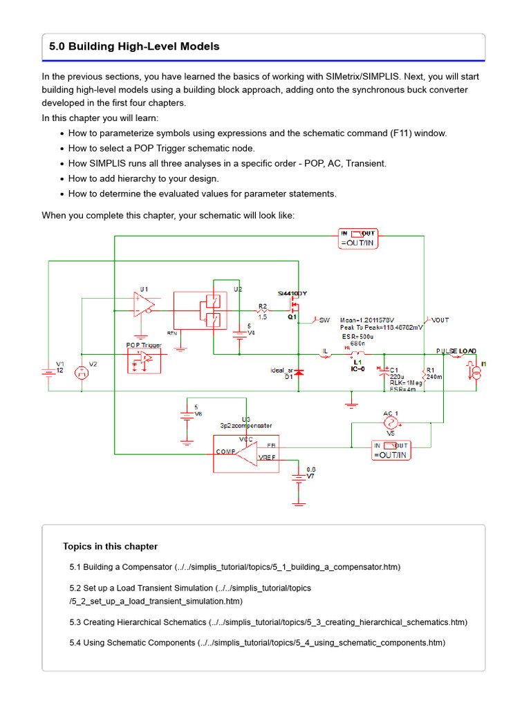 5.0 Building High-Level Models | PDF