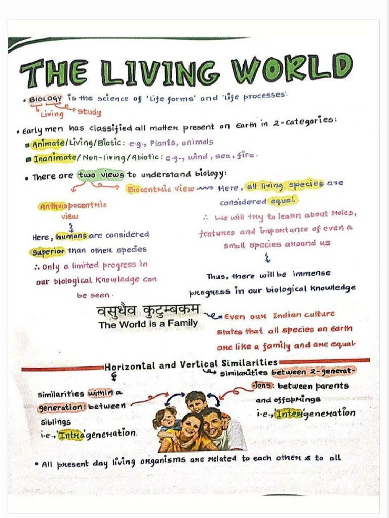 The Living World | PDF