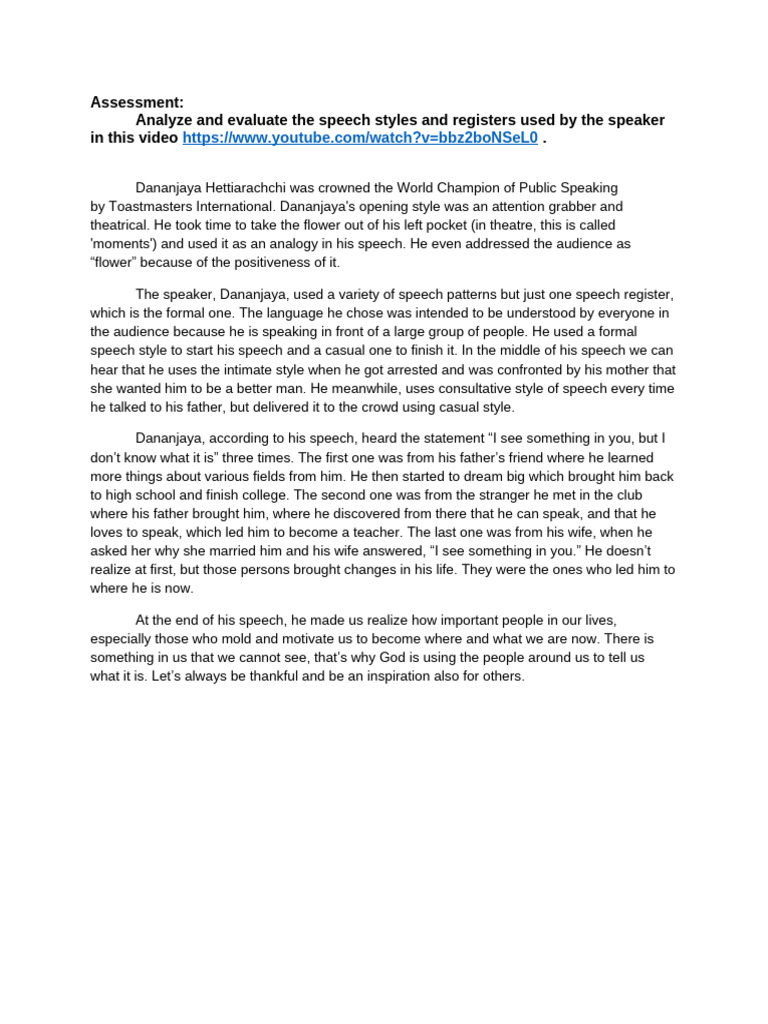 EL107 Module 11 - Assignment | PDF