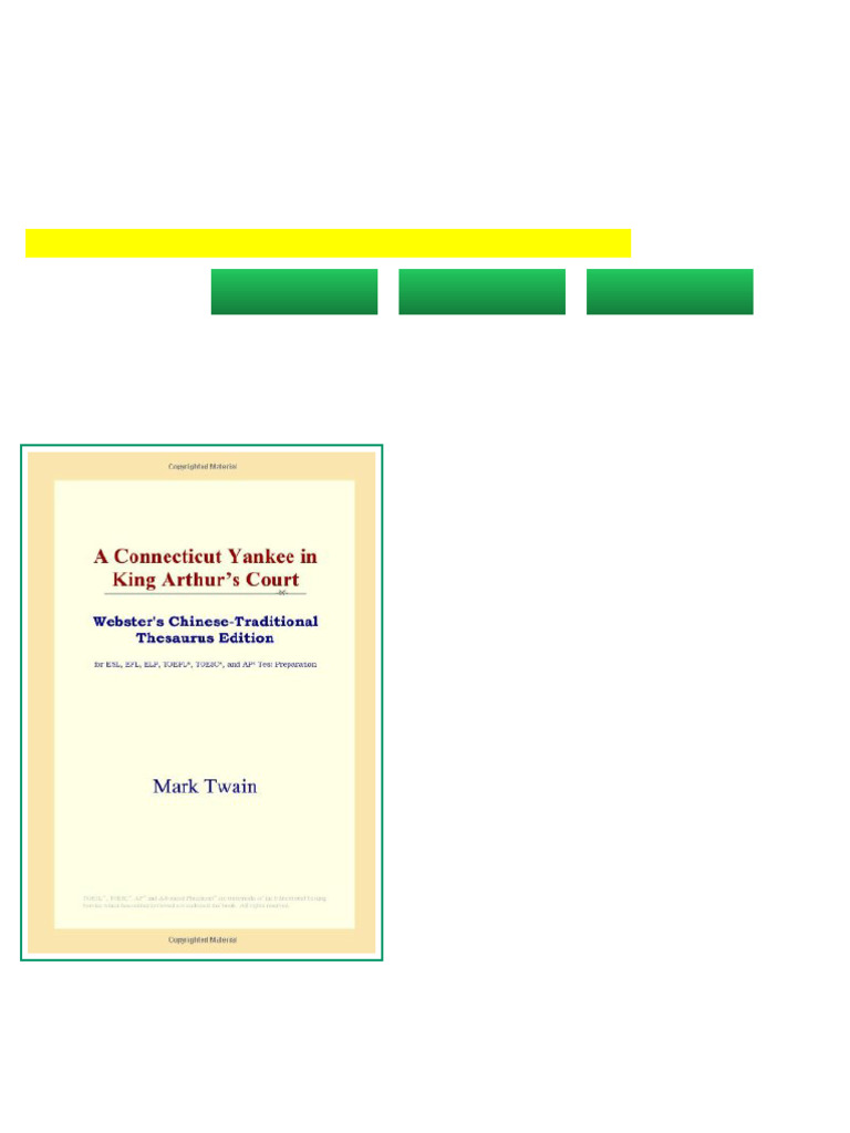 A Connecticut Yankee in King Arthur s Court Mark Twain latest pdf 2025 ...