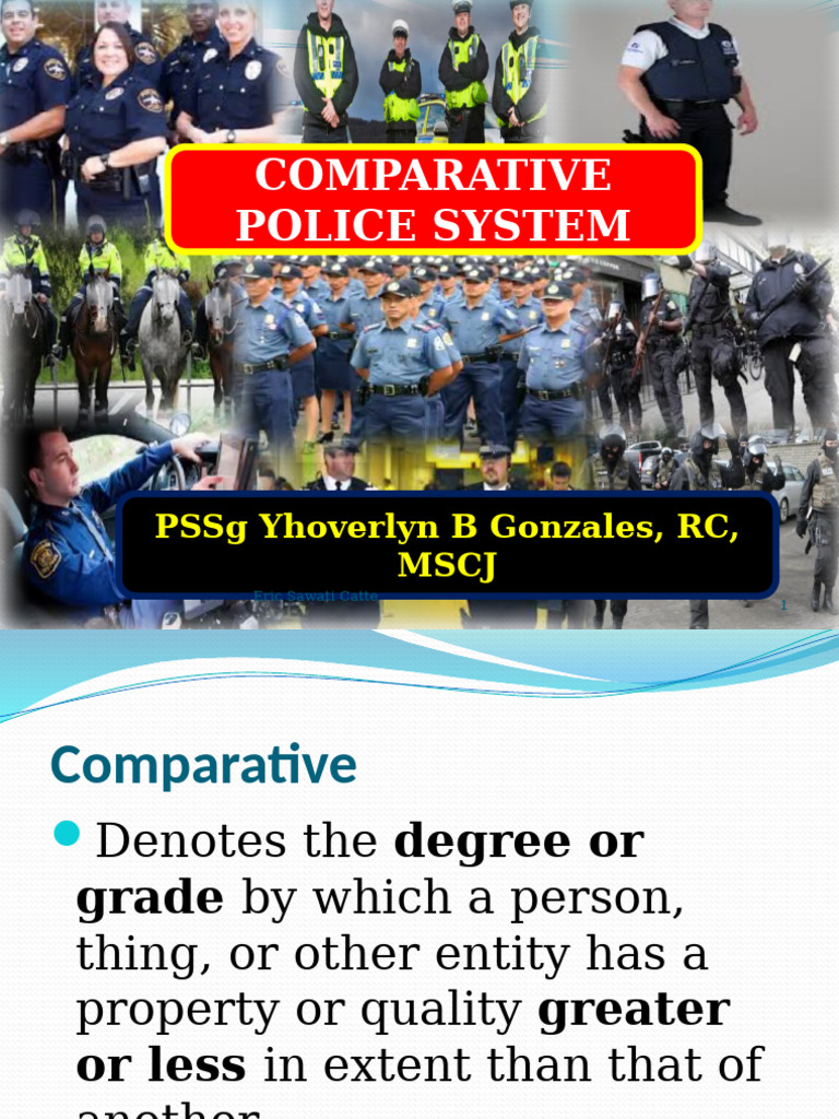 Comparative Analysis of Police Systems | PDF | Police | Justice