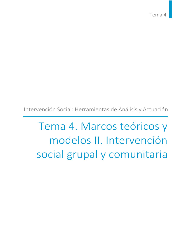 Intervención Grupal y Comunitaria | PDF | Comunidad | Investigación de ...