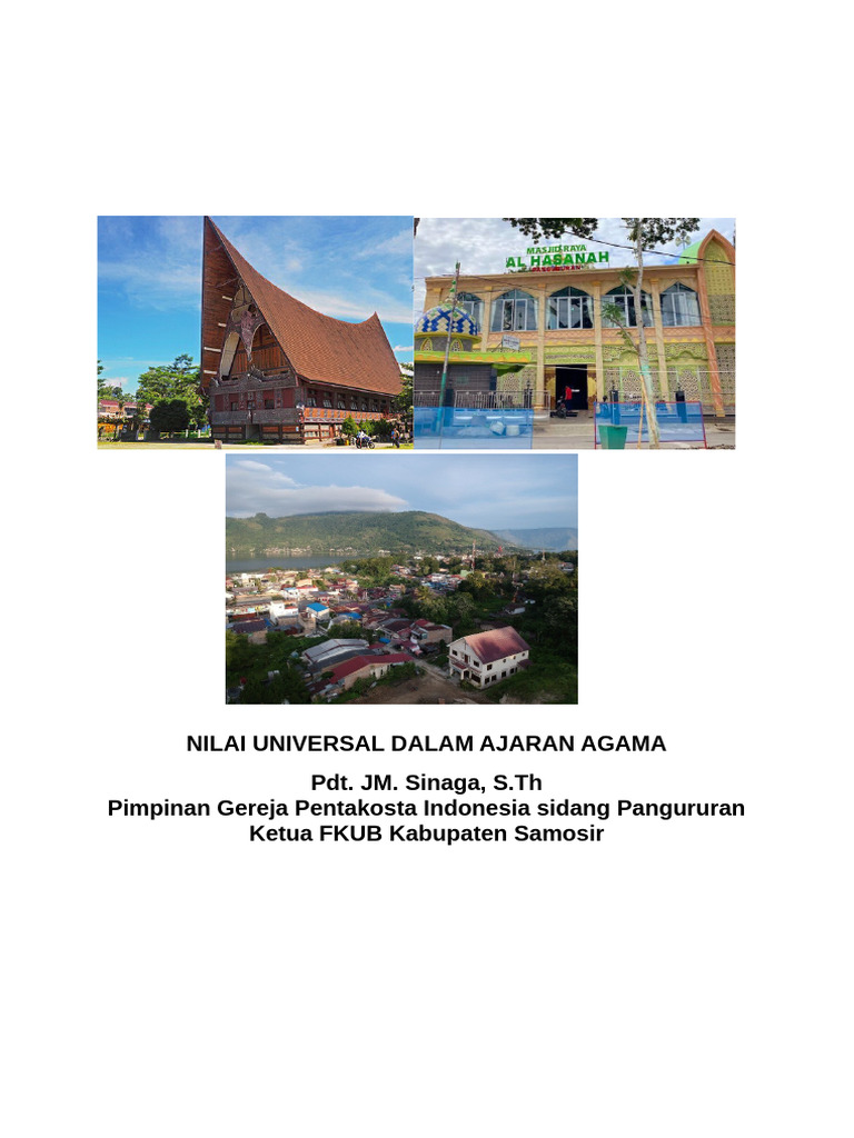 Nilai Universal Dalam Ajaran Agama | PDF