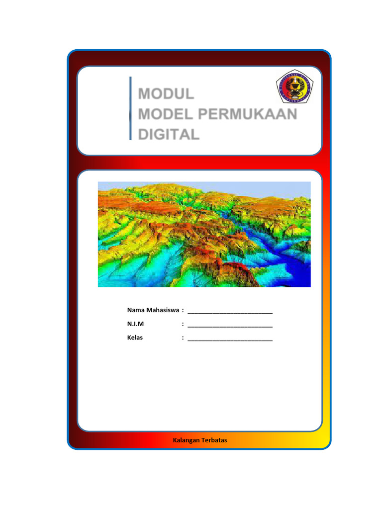 Modul Model Permukaan Digital | PDF
