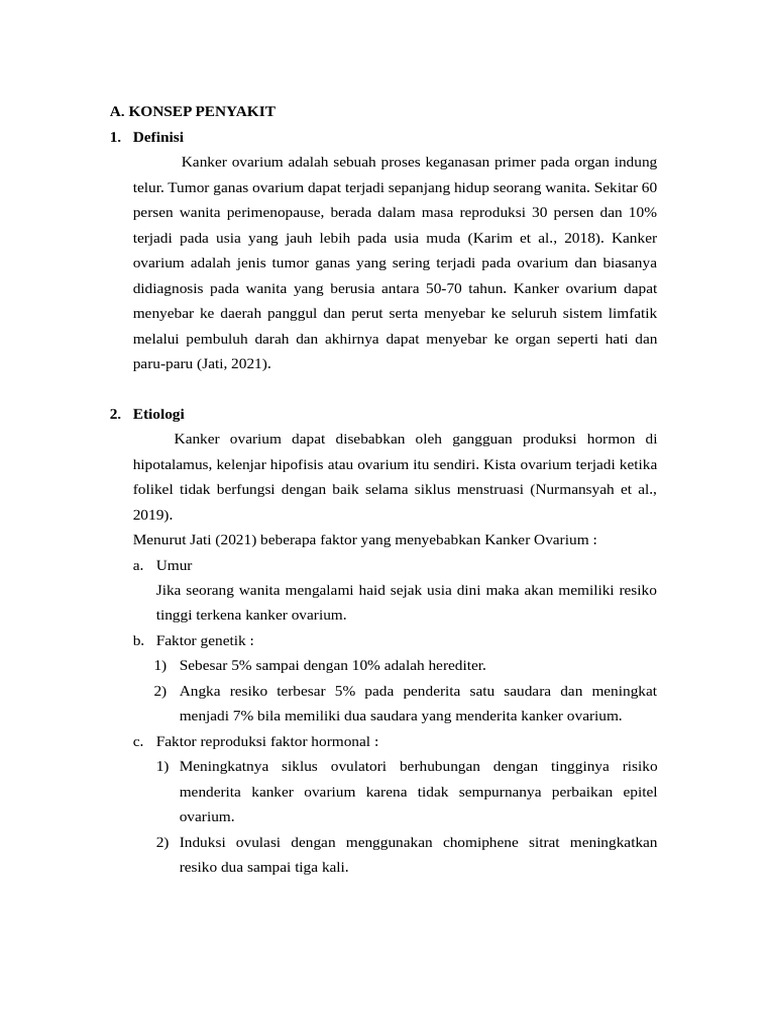 Panduan Lengkap Kanker Ovarium | PDF
