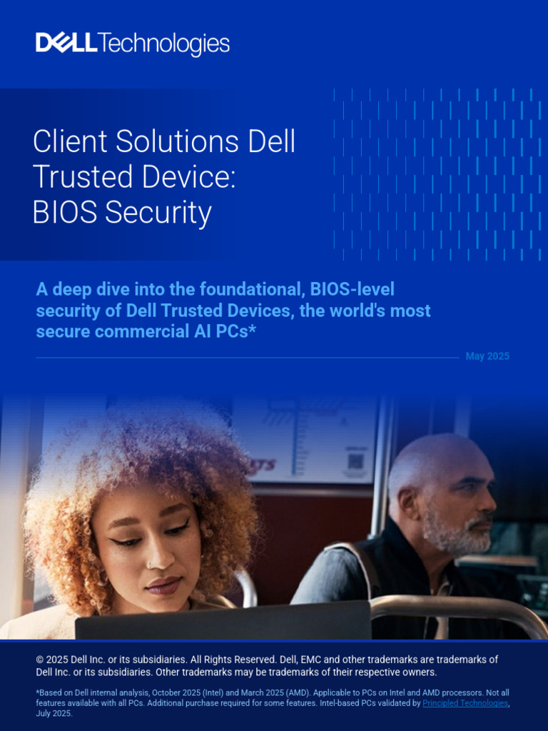 Dell Trusted Device BIOS Security Guide | PDF | Bios | Computer Security