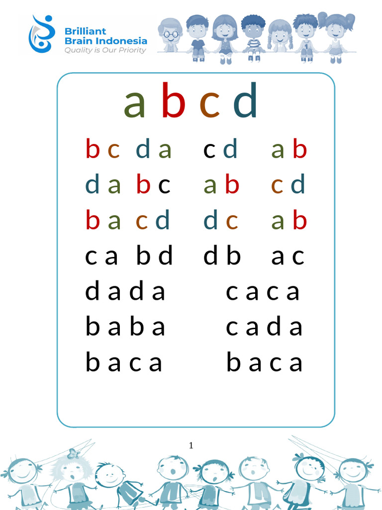 Modul Calistung Jilid 1 | PDF