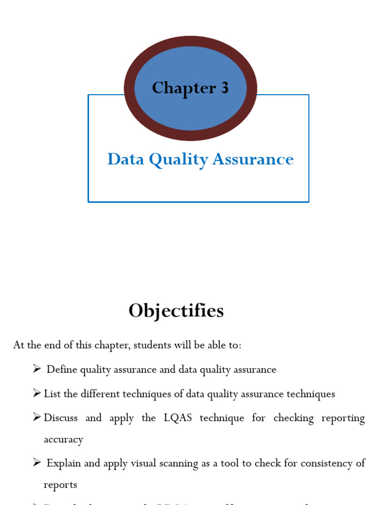 Health Data Quality Assurance | PDF | Data Quality | Audit