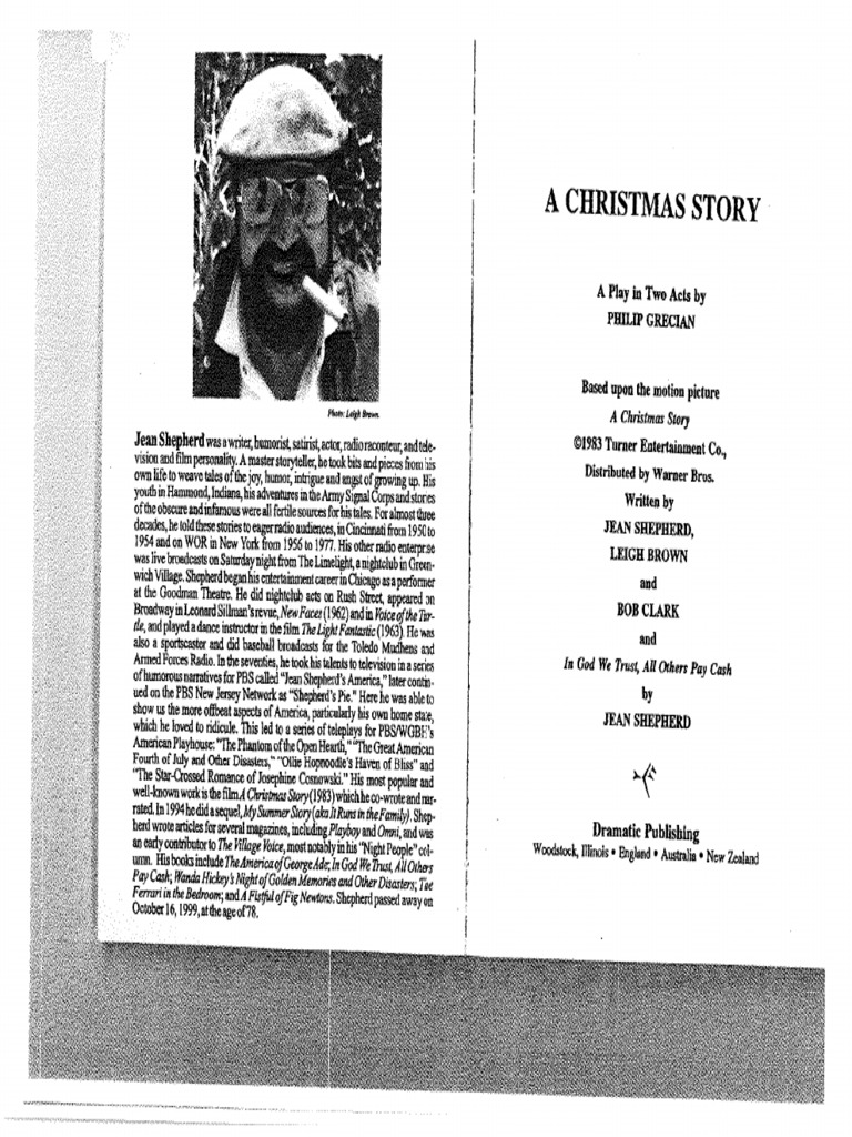 Christmas+Story+Script Rotated | PDF