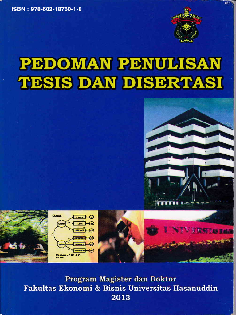 Pedoman Penulisan Thesis Dan Disertasi FEUH | PDF