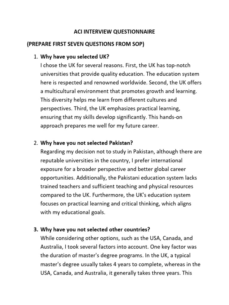 ENUIC Questionnaire | PDF | Edinburgh | Intelligence