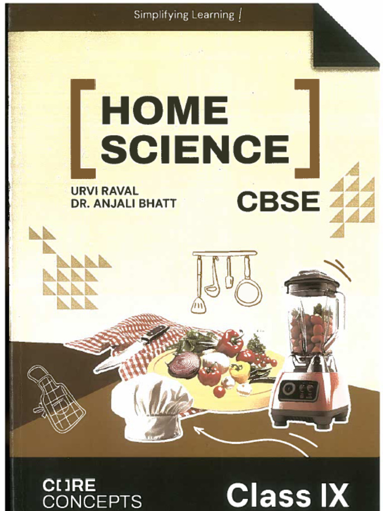 Class 9 Home Science TB | PDF