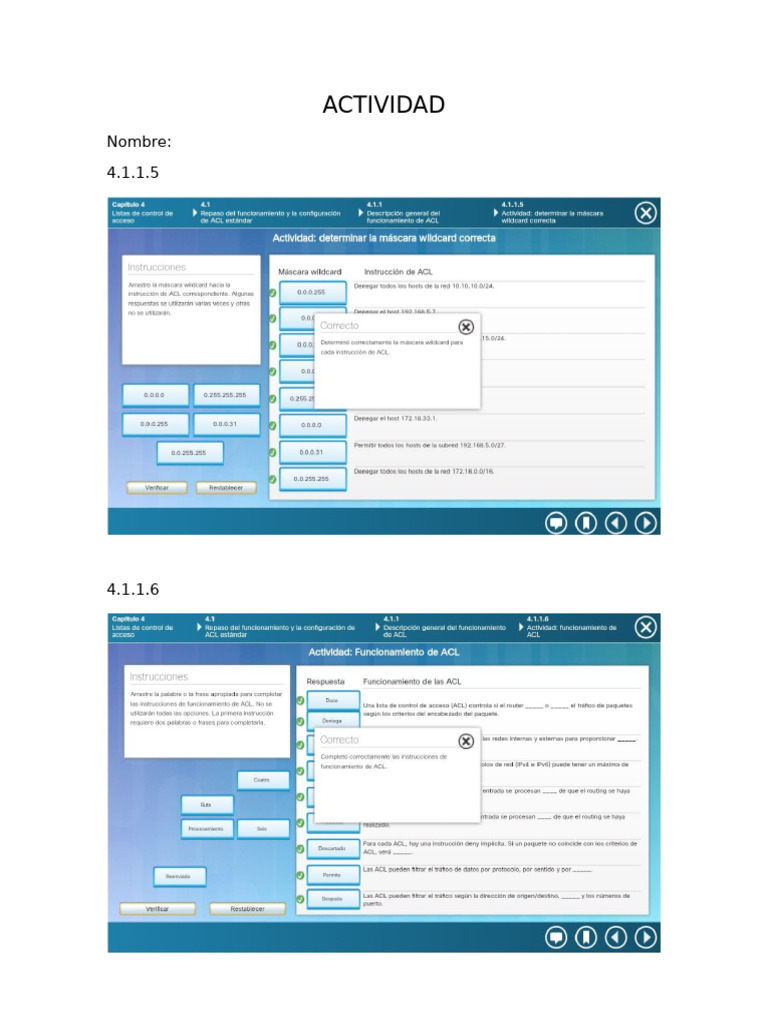 Actividad Redes II | PDF