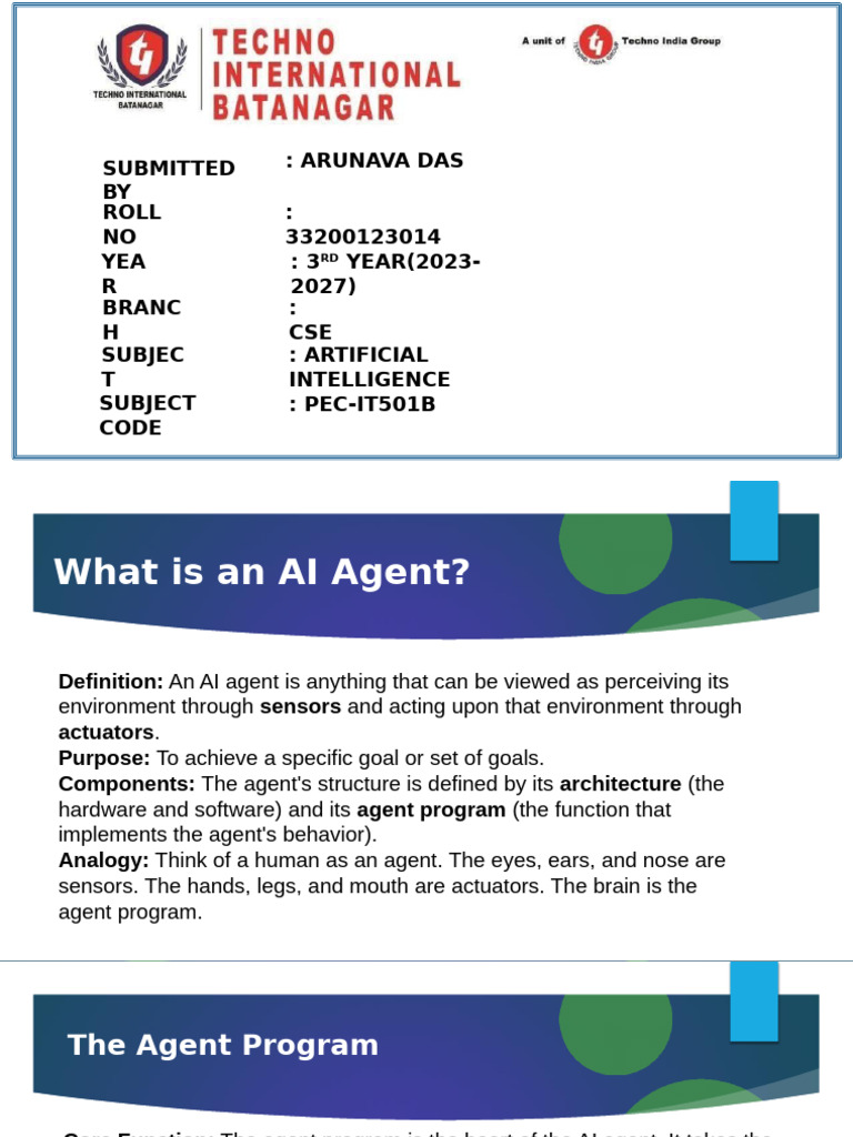 Arunava Das Artificial Intelligence | PDF | Perception | Computing