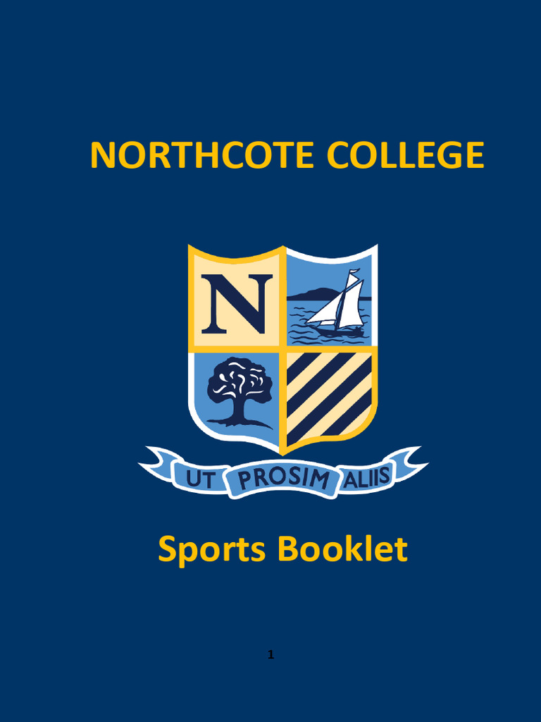 Northcote College Sport Booklet.docx (1) | PDF | Sports | Athletic Sports