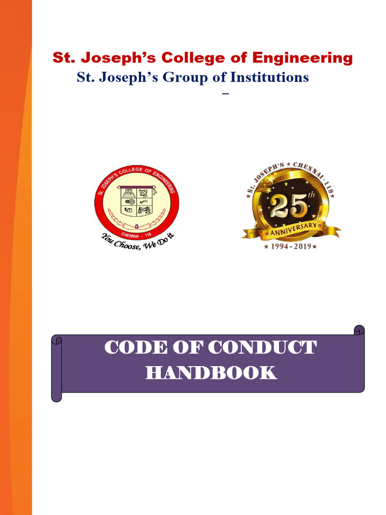 7.1.12 - Code of Conduct - Handbook (Edited) | PDF