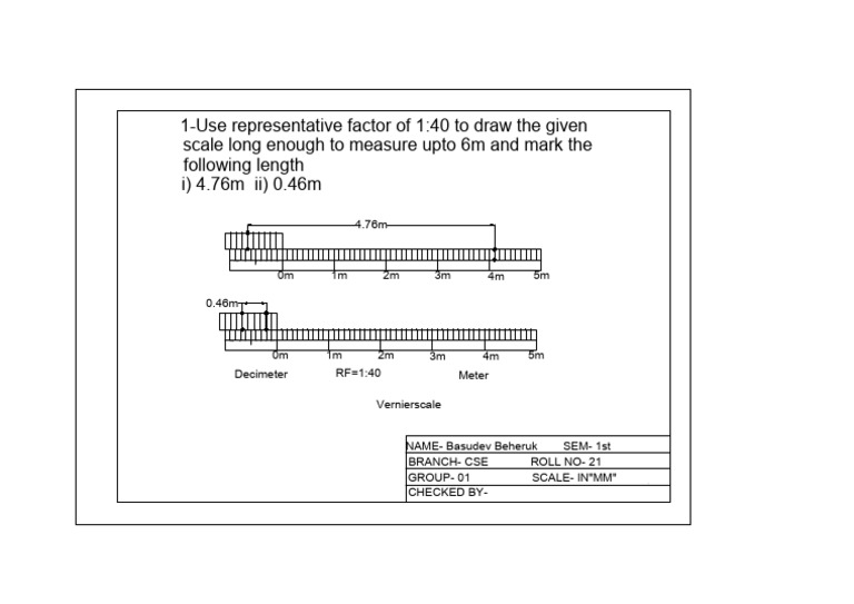 Vernier Scale Proper-Model | PDF
