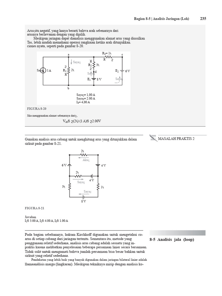 Analisis Jala dalam Rangkaian Listrik | PDF