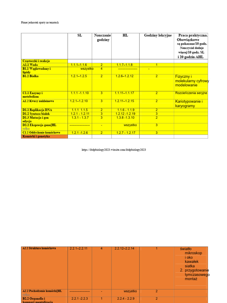 Program Nauczania 2025 | PDF
