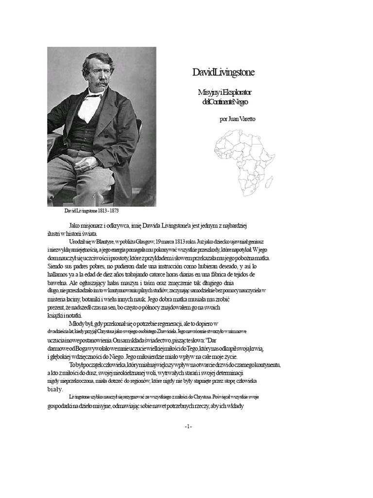 David Livingstone | PDF