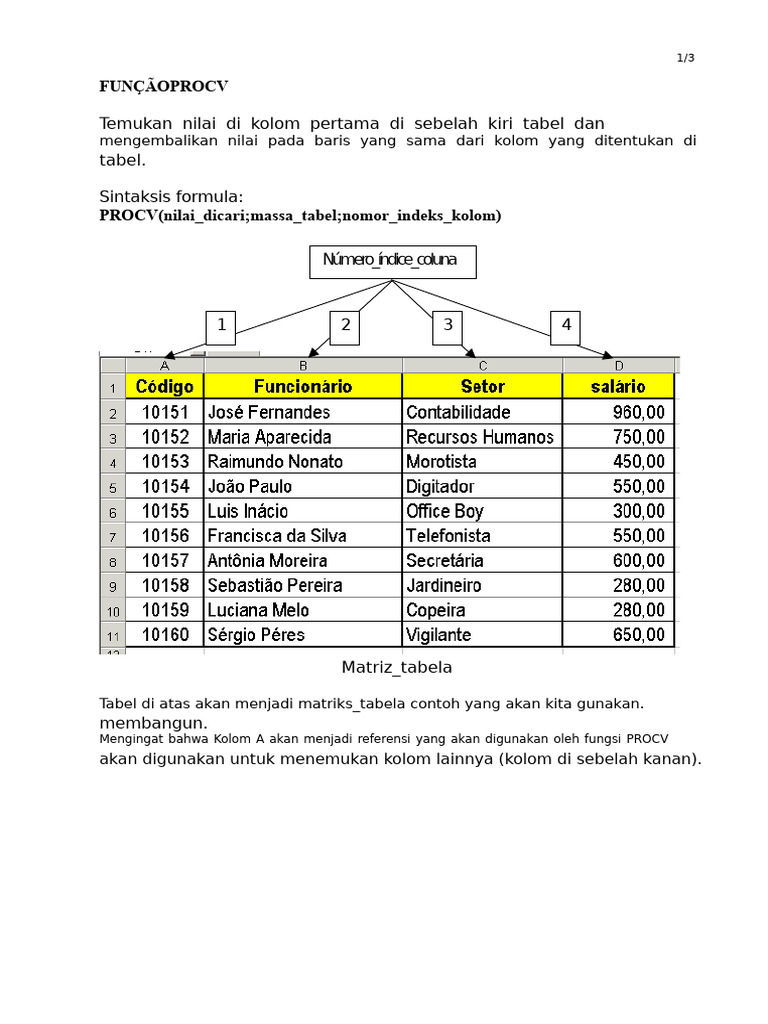 Fungsi Vlookup | PDF