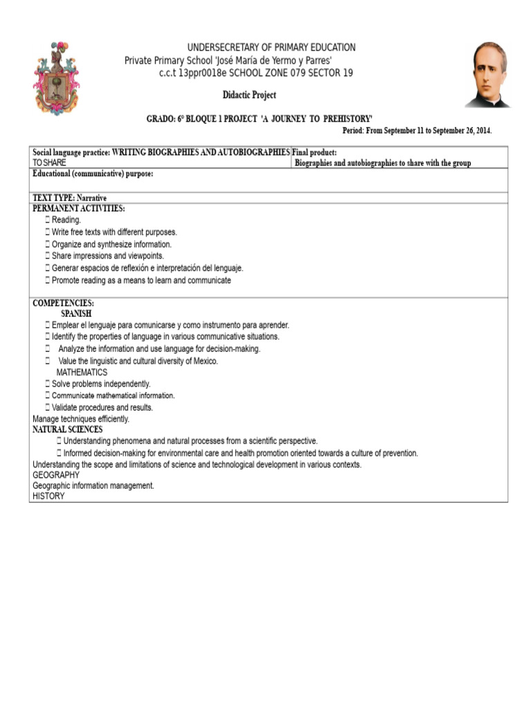 Project 2 Biography and Autobiography. | PDF | Narrative | Adjective