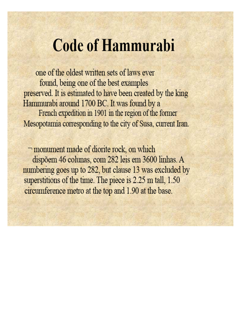 Code of Hammurabi | PDF