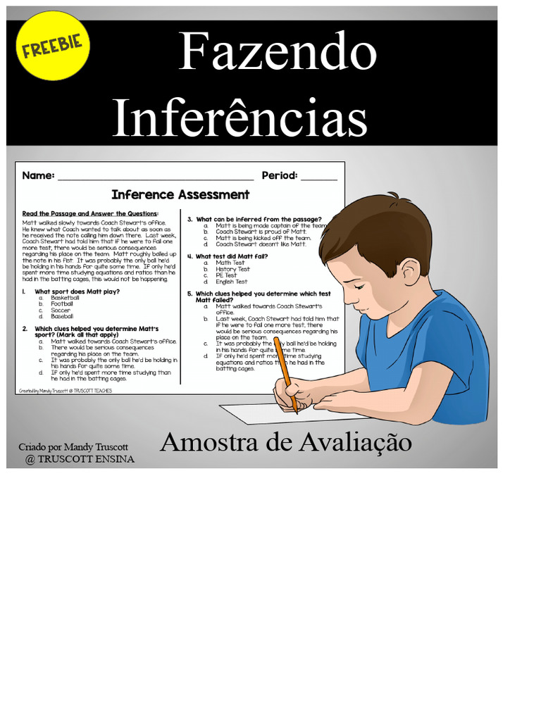 Avaliação de Inferências Educacionais | PDF