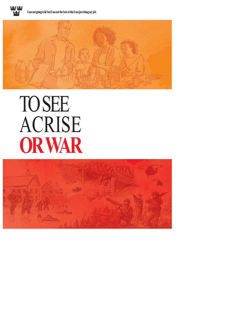 If The Crisis or War Comes | PDF | Information | Translations