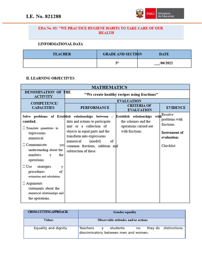 Session 03 - Math - We Use Fractions in The Kitchen | PDF | Mathematics