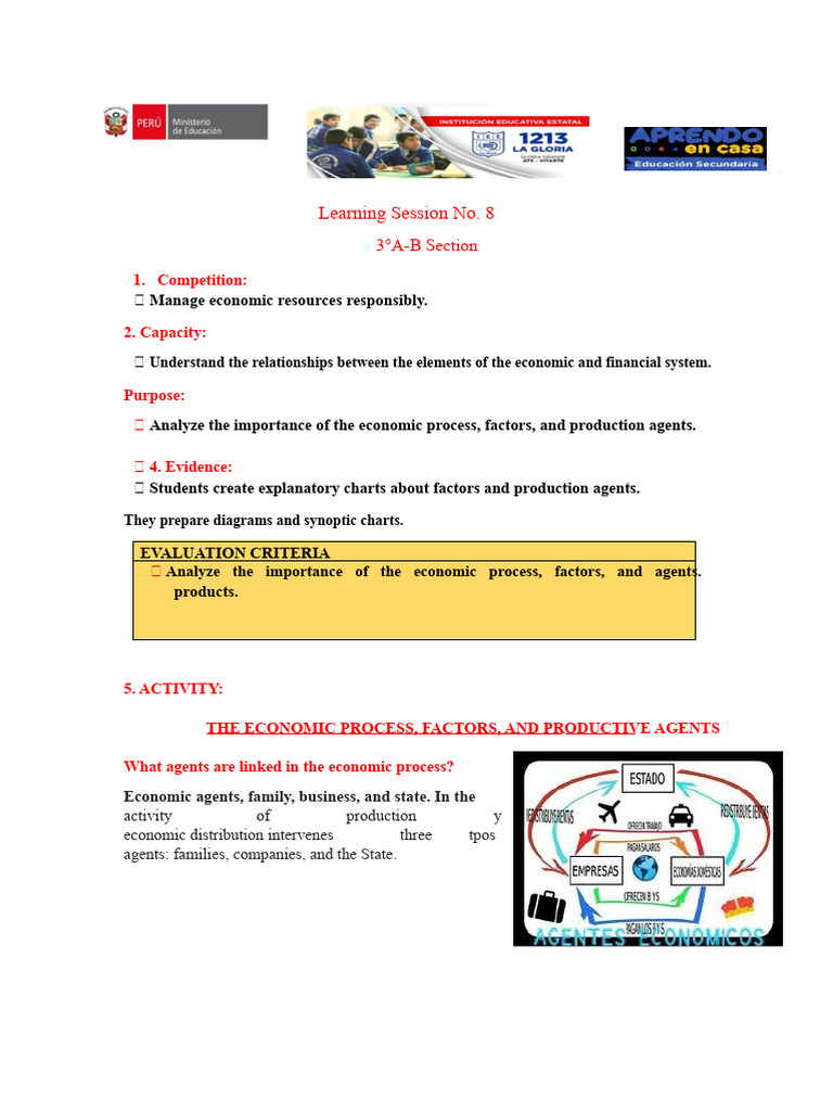 Understanding Economic Agents and Processes | PDF | Money Supply ...